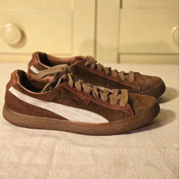 Puma | Shoes | Puma Walt Clyde Frazier Limited Edition Pony Hair Brown ...